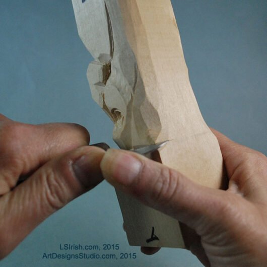 Wood Spirit Carving, 11 Shaping the Features – Classic Carving Patterns ...